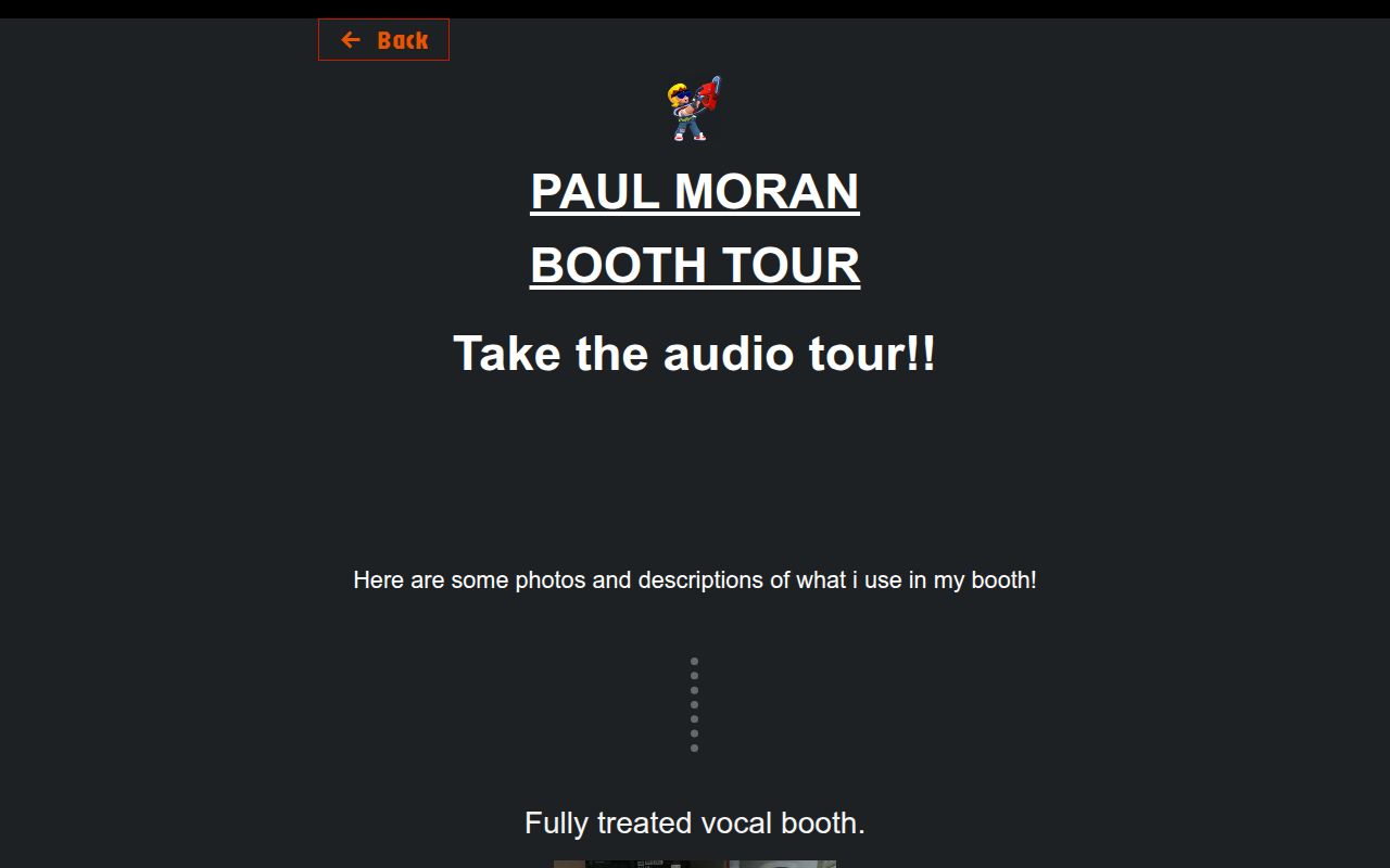 Paul Moran Booth Tour